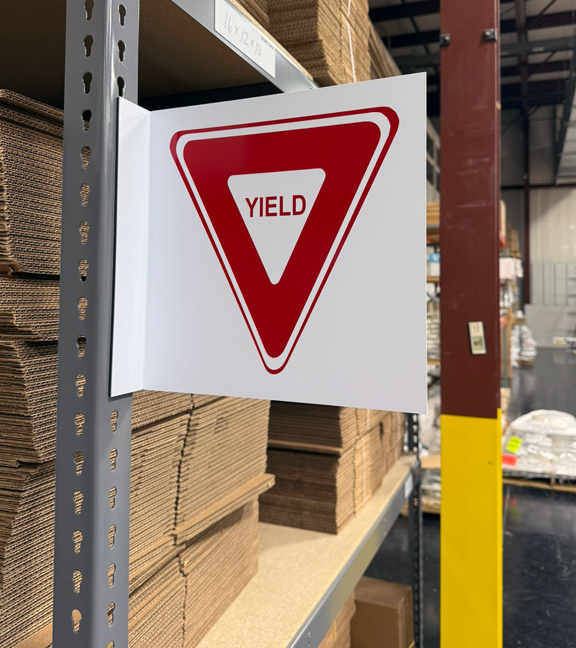 Aisle Traffic Signs | Indoor Warehouse Traffic Signs