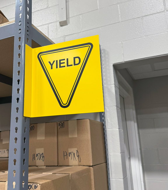 Aisle Traffic Signs | Indoor Warehouse Traffic Signs