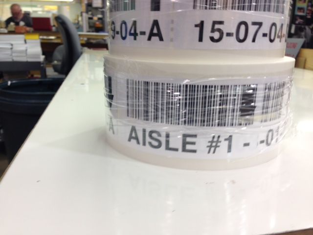 Barcode & Custom Warehouse Labels | Custom Printed Designs